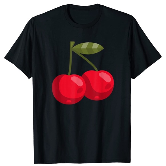 Shirts | Red Cherries Shirt | Poshmark